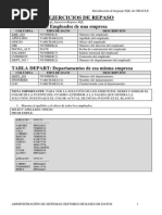 Ejercicios SQL Server Resueltos | PDF | Datos de computadora | SQL