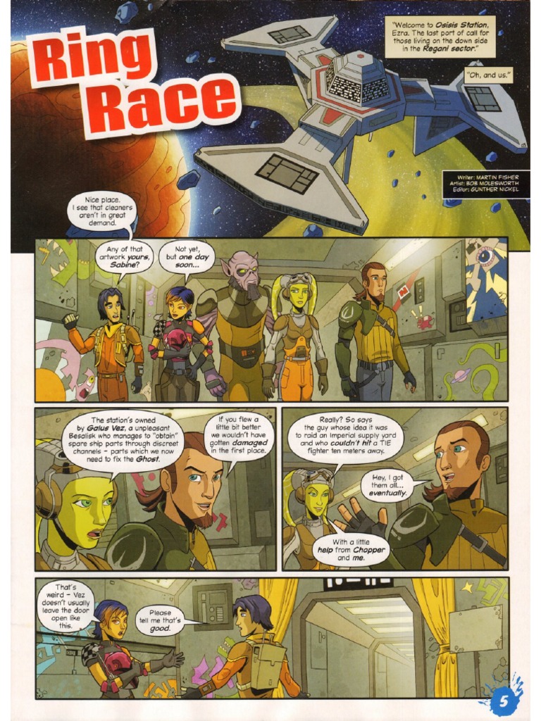 Ring Race | PDF | Comic Strips | Magazines