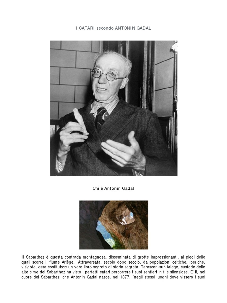 I Catari Secondo Antonin Gadal | PDF