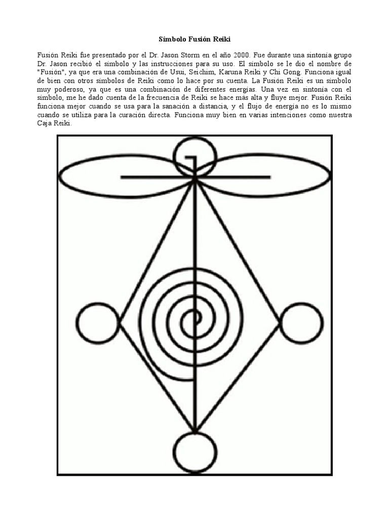 Símbolo Fusión Reiki | PDF | Relaciones personales, crianza y ...