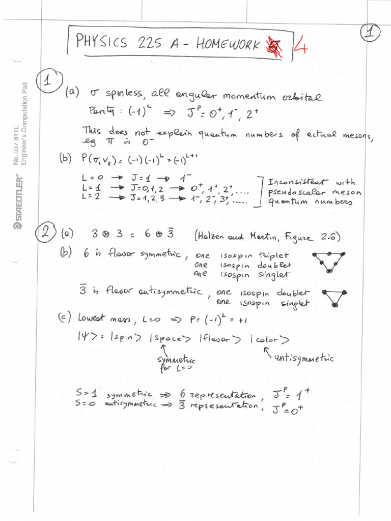 Quarks and Leptons Halzen Solutions | PDF | Particle Physics | Physics