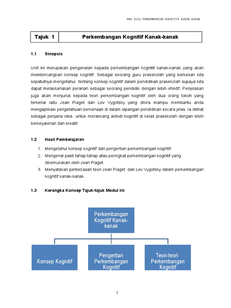 Kognitif | PDF
