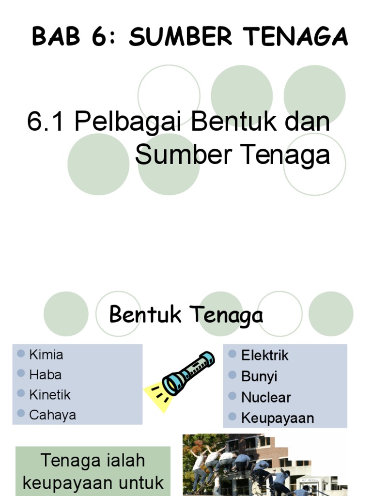Bentuk Tenaga | PDF