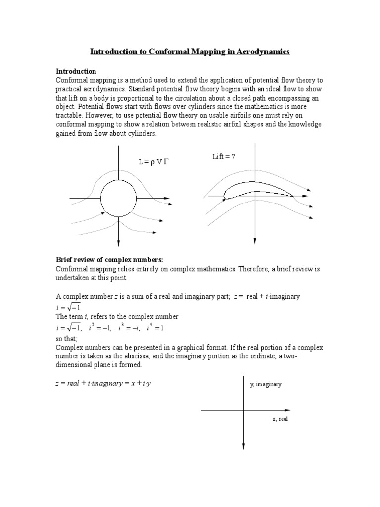 Joukowski Airfoil Shapes and Coefficients | PDF | Lift (Force) | Airfoil