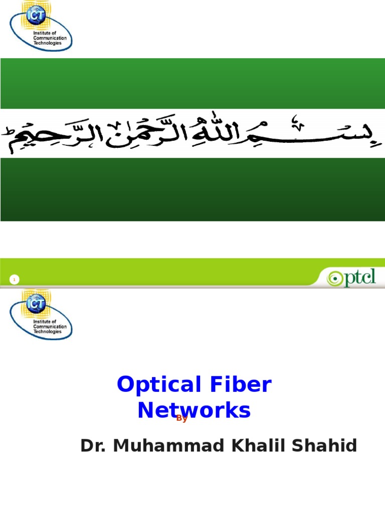 Optical Fiber Training | PDF | Optical Fiber | Wavelength Division Multiplexing