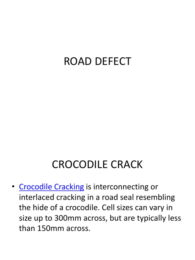 Road Defect | Download Free PDF | Road Surface | Road