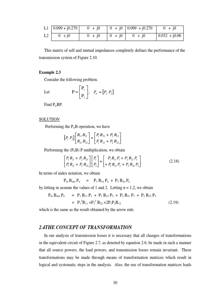 Impedance Matrix | Download Free PDF | Electrical Impedance | Matrix ...
