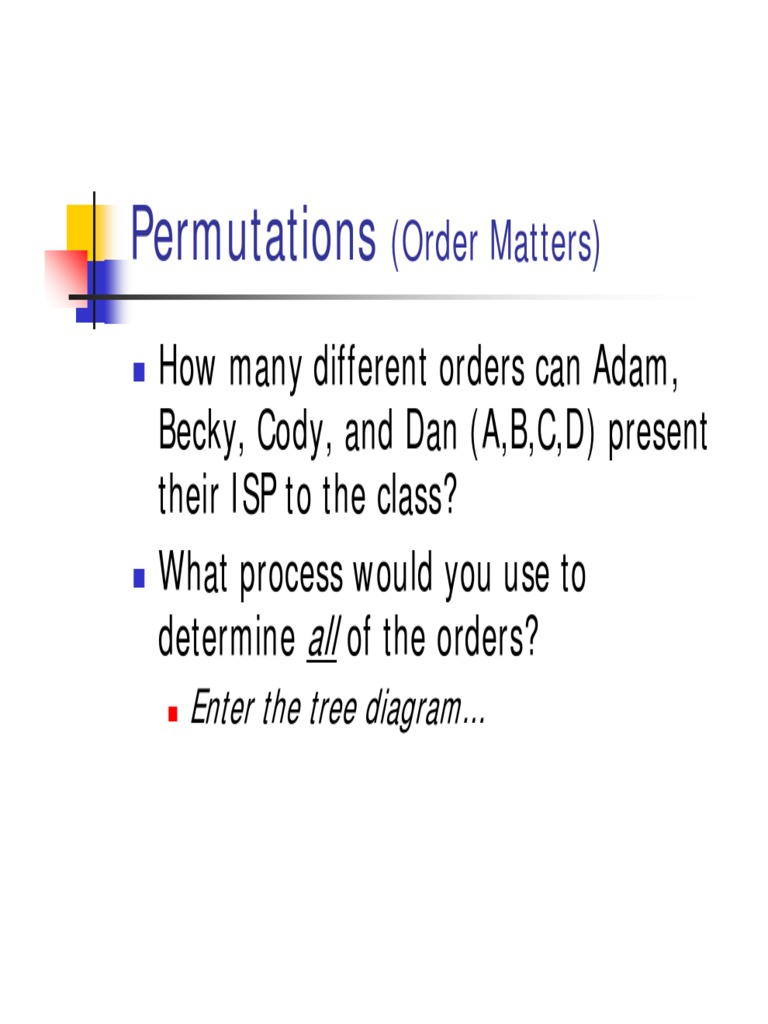 Permutations Pdf Permutation Teaching Mathematics