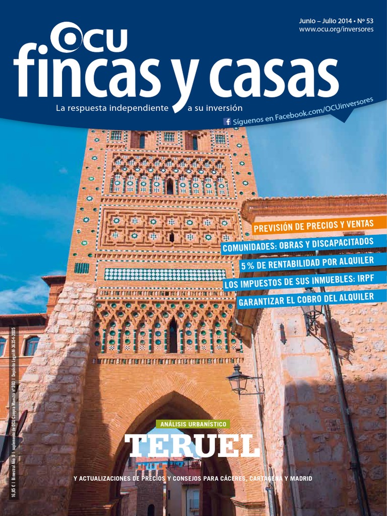 OCU Fincas y Casas 53 | PDF | Turismo | Finanzas (general)