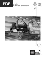 Manual Español Polipasto Demag P1050 | PDF