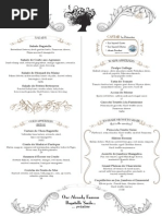 Nustro Steakhouse Menu Overview | PDF | Sauce | Caramel