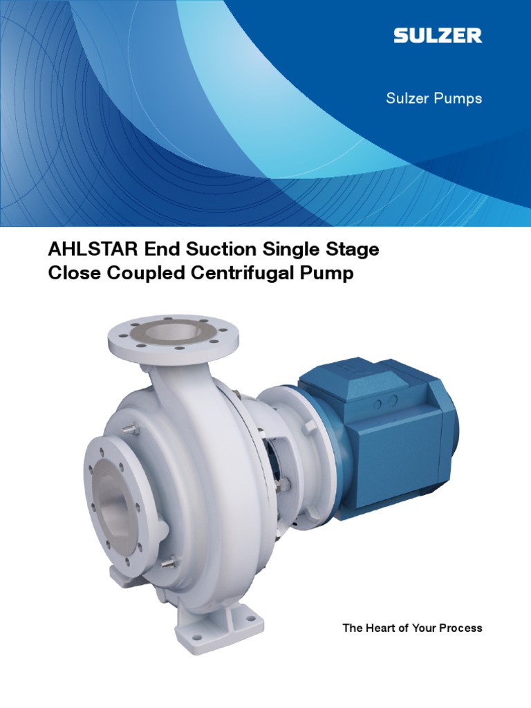 AHLSTAR Pump | PDF | Pump | Gases