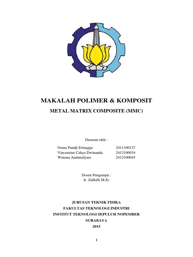 Komposit Matrix Logam (Metal Matrix Composite) | PDF