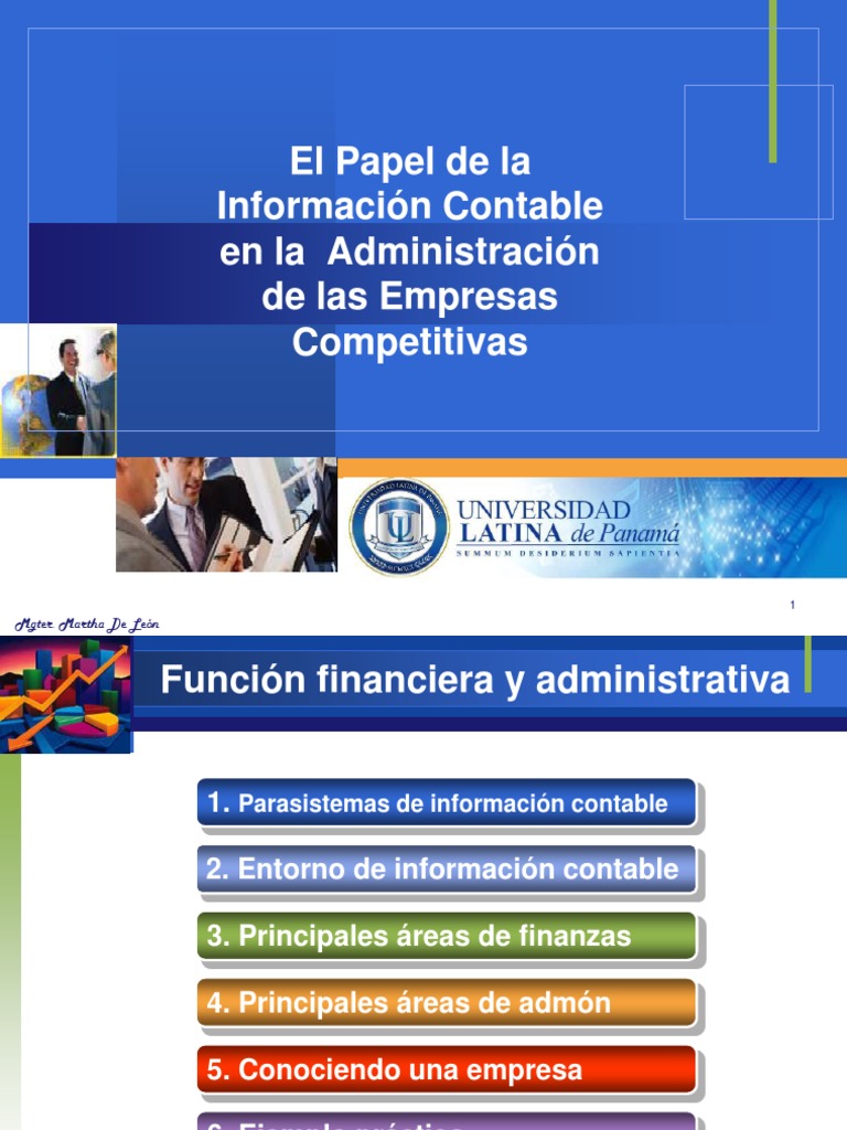 El Papel De La Informacion Contable Pdf Contabilidad Bancos
