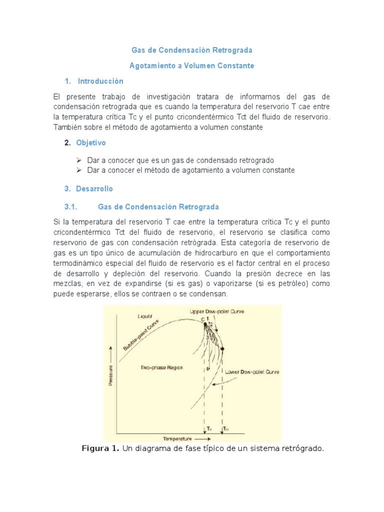Gas de Condensación Retrograda y Métodos | PDF | Gases | Condensación
