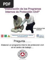 Machote Plan Interno de Proteccion Civil | PDF | Defensa Civil | Riesgo