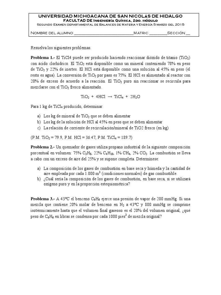 Solución-Segundo Examen Bme | PDF