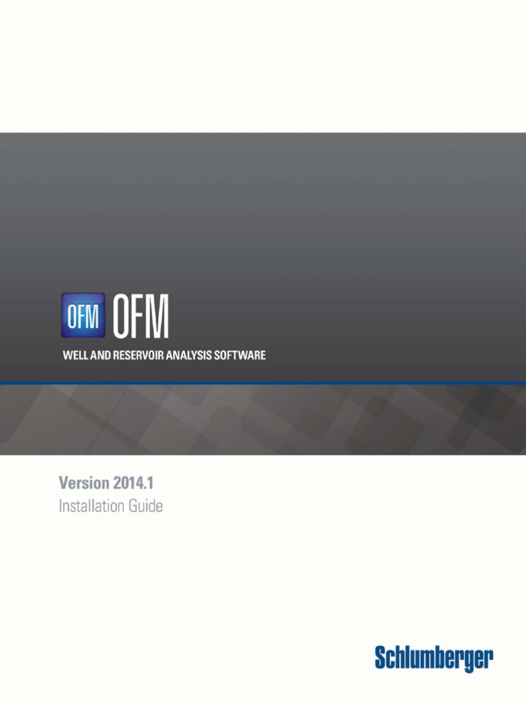 OFM Installation Guide | PDF | Installation (Computer Programs ...