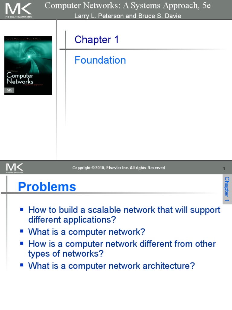 Foundation: Larry L. Peterson and Bruce S. Davie | PDF | Network Socket ...