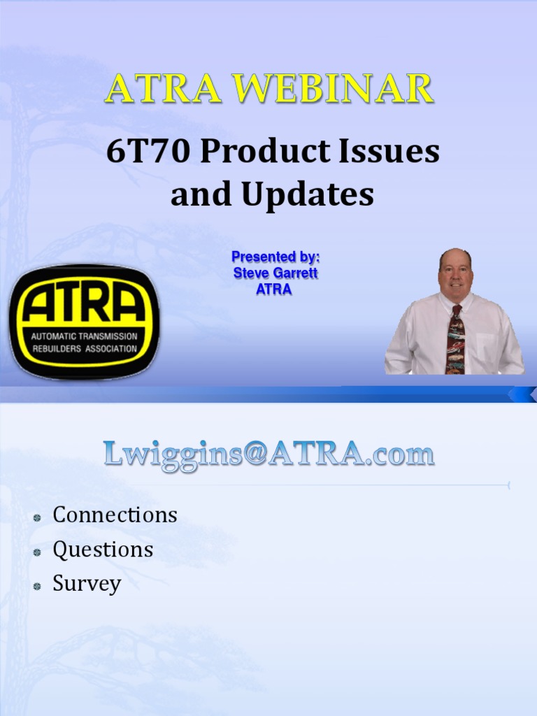 GM 6t70 Updates | PDF | Transmission (Mechanics) | Automatic Transmission