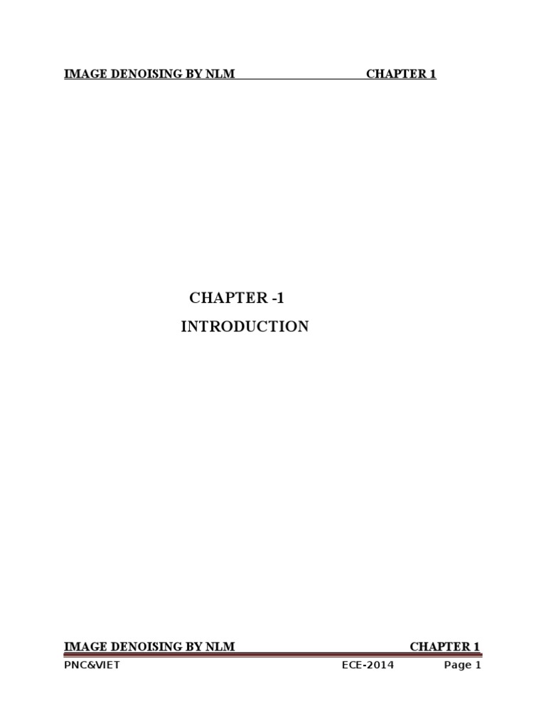 Image Denoising by NLM | PDF | Analogue Electronics | Algorithms