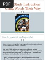 Words Their Way HW Sample PDF | PDF