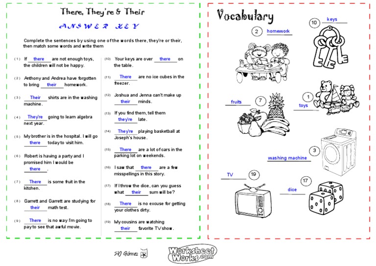 Understanding There, Their, and They’re | PDF