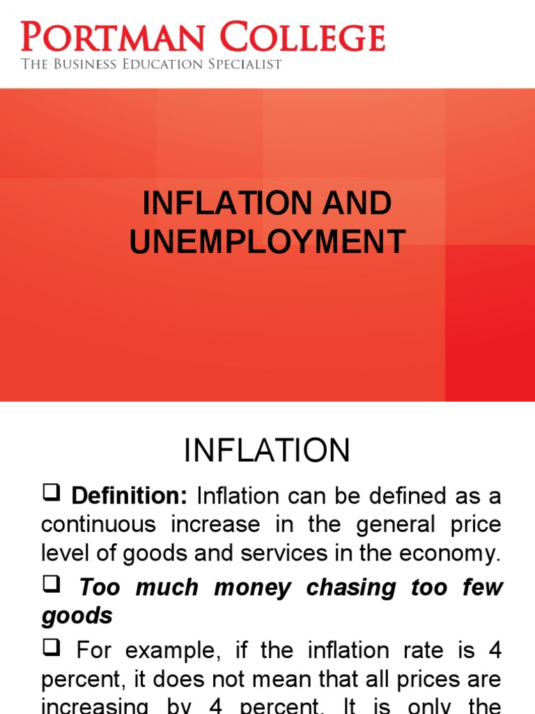 Lecture 7 | PDF | Inflation | Unemployment