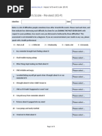 Extrapyramidal Symptom Rating Scale Esrs PDF | PDF | Clinical ...
