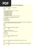 Nota Matematik Tingkatan 1 | PDF