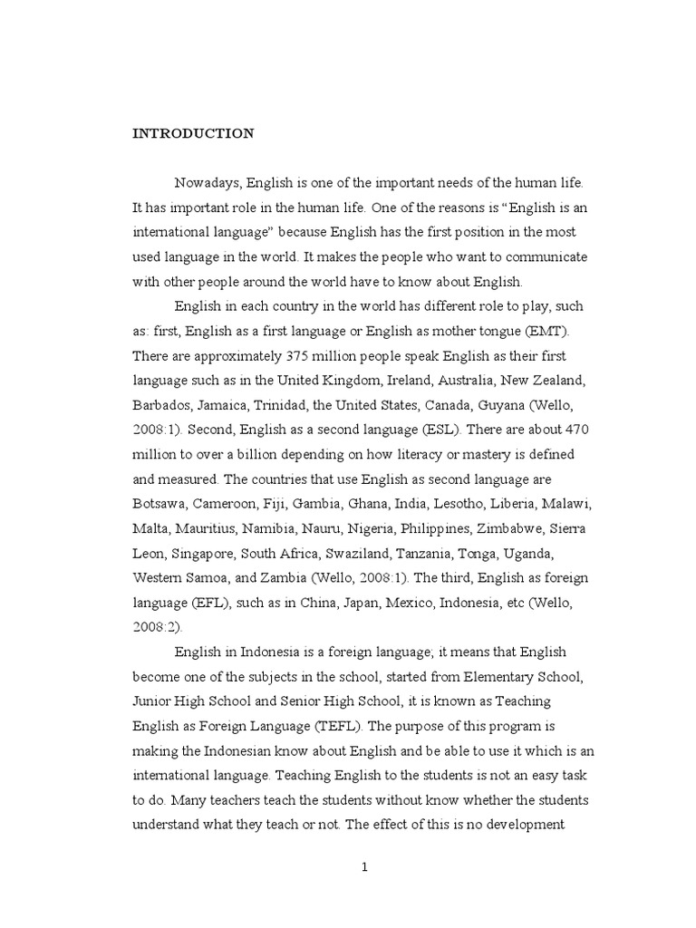 Teaching English Through Drama | PDF | English As A Second Or Foreign ...