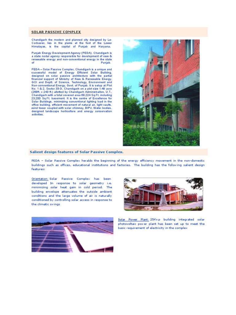 PEDA Office | PDF | Solar Energy | Building Insulation