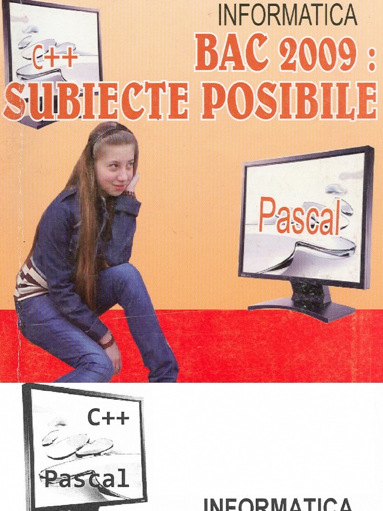 Culegere BAC Info 2009 | PDF