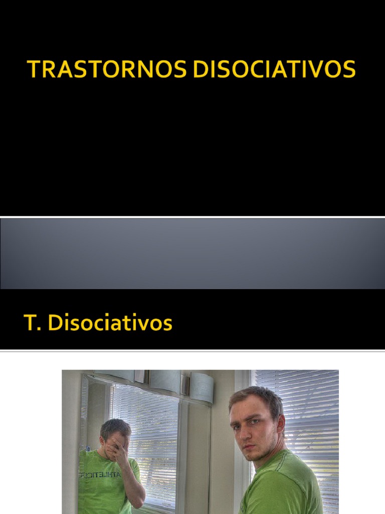 Trastornos Disociativos | PDF | Disociación (psicología) | Memoria