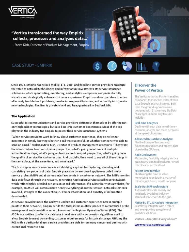 Empirix Case Study | PDF | Analytics | Scalability