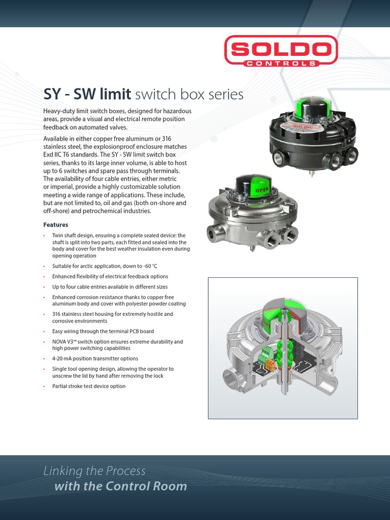 Pub109-011!00!1114 Soldo Sy-Sw Switchbox Flyer | PDF | Switch ...