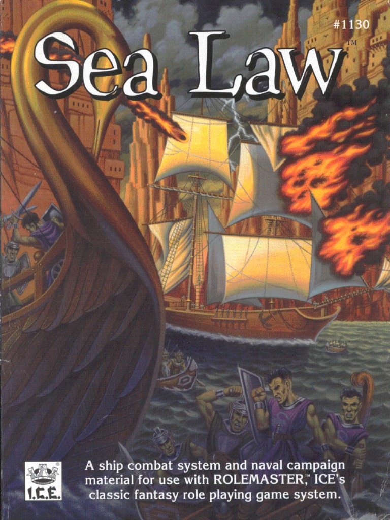 Rolemaster 2nd - Sea Law | PDF