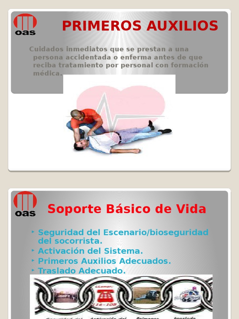 Primeros Auxilios | PDF | Reanimación cardiopulmonar | Herida