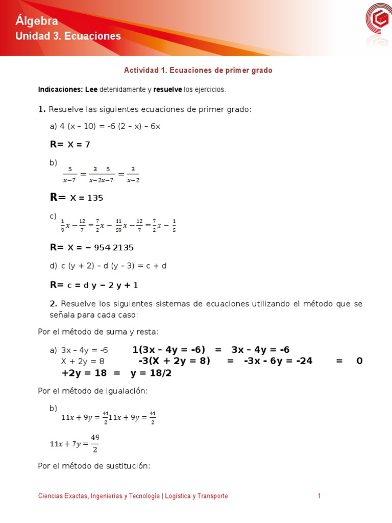 Lalg U3 A1 Jumv | PDF | Métodos y materiales de enseñanza | Ciencia y matemáticas