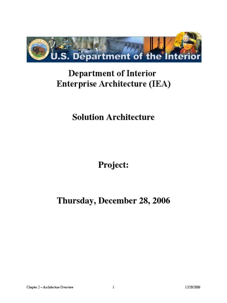 Solution Architecture Document Word Formatdoc147 | PDF | Service ...