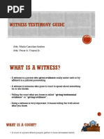 Sample Cross Examination Questions | PDF | Cross Examination | Witness