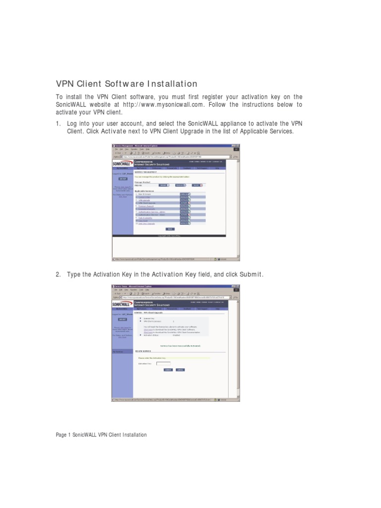 VPN Safenet 8.0 Client Installation | Download Free PDF | Installation ...