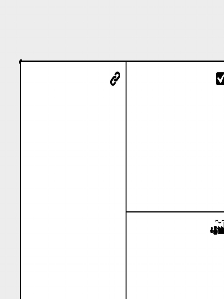 Business Model Canvas Poster | PDF