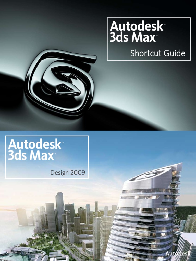 3ds Max Design Shortcuts Autodesk Animation 