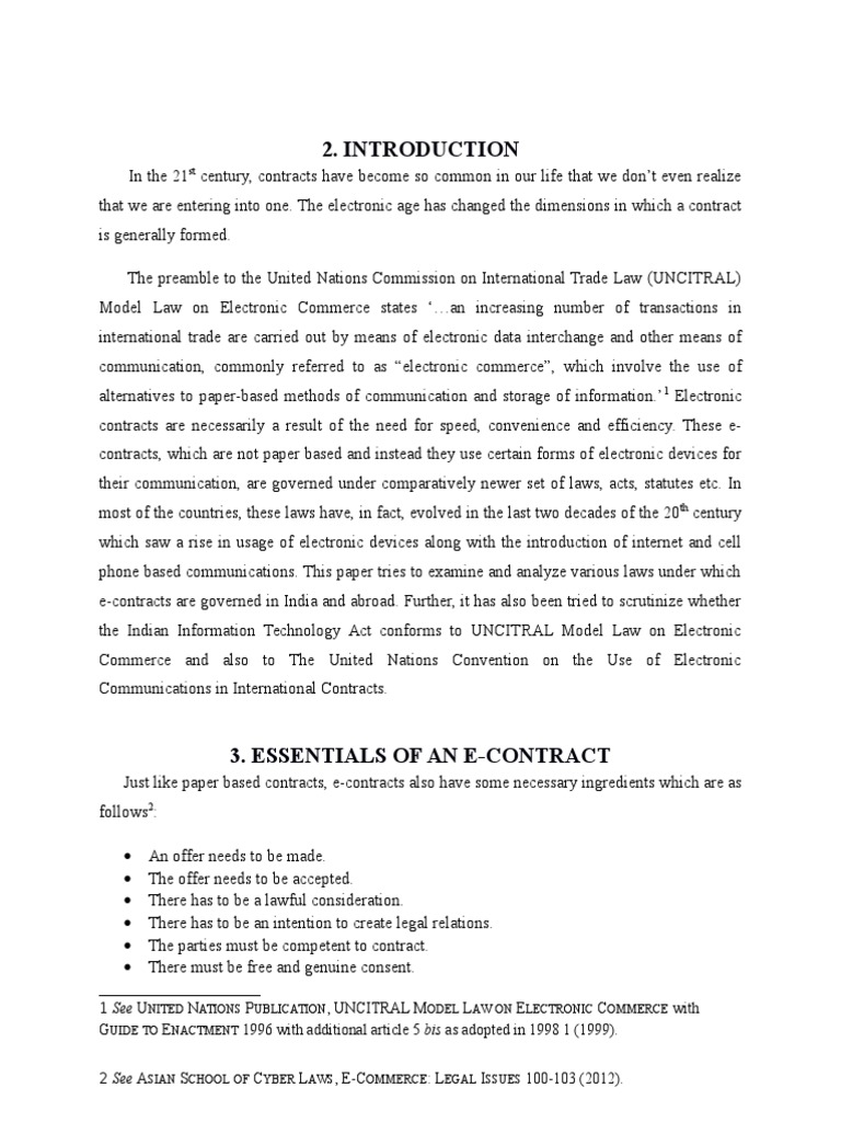 e-contracts.docx | E Commerce | License