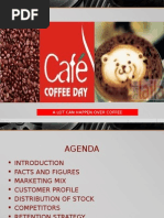 Cafe Coffee Day Presentation | PDF | Coffeehouse | Coffee