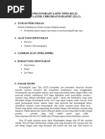 Laporan Praktikum Kromatografi Lapis Tipis (KLT) | PDF