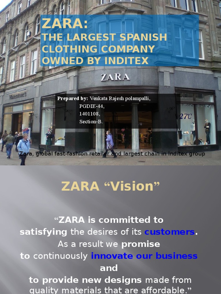 ZARA | PDF | Supply Chain | Strategic Management
