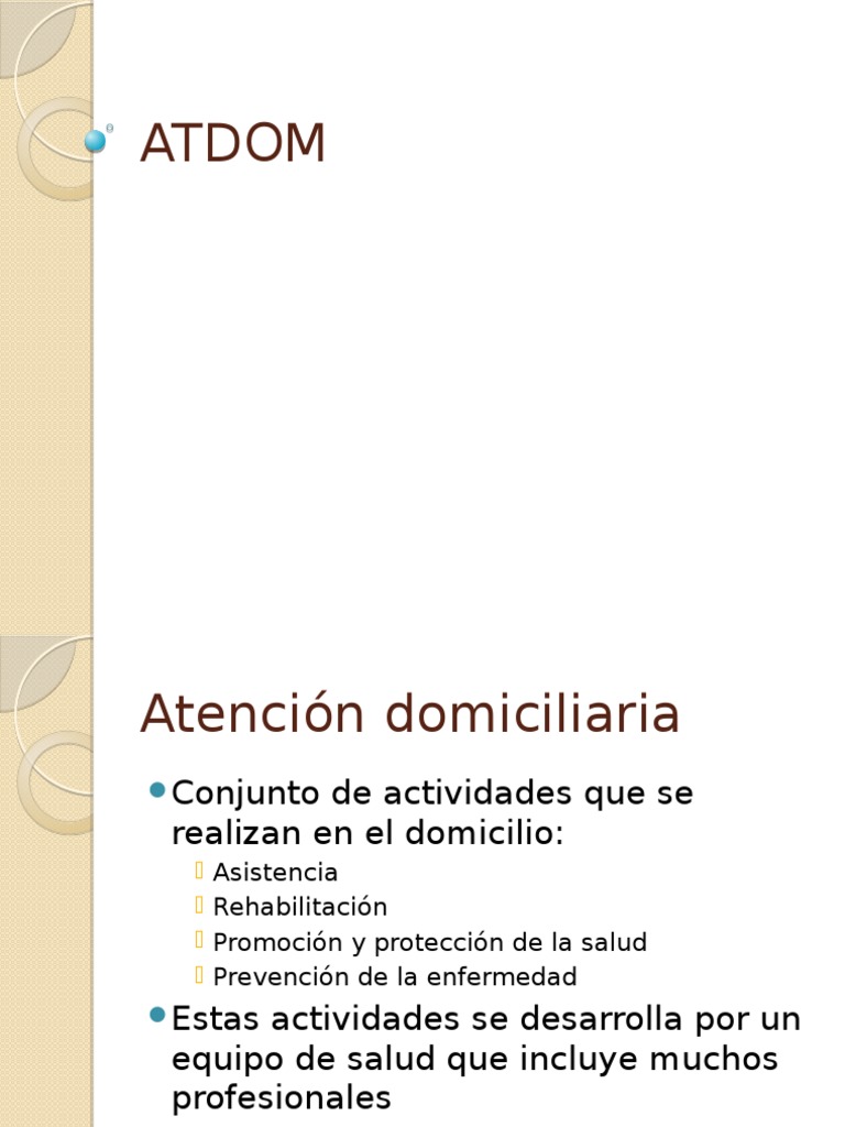 ATDOM | PDF | Exclusión social | Medicina