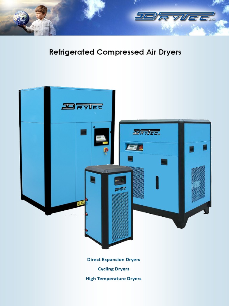 Drytec - Refrigerated Compressed Air Dryers | Clothes Dryer | Gas ...